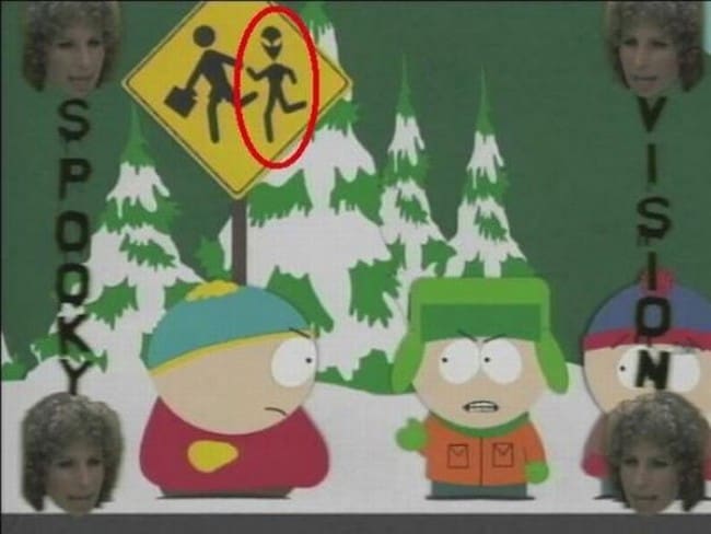 A Gallery of the Secret Alien Forever Hidden in South Park - TVovermind