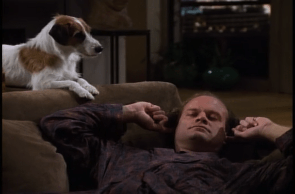 Frasier Season 1 Episode 11 Review: “Death Becomes Him” - TVovermind