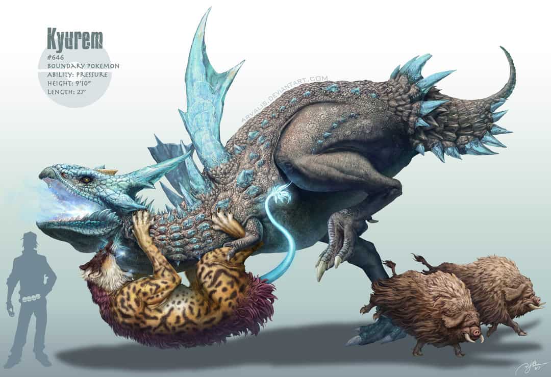 A Collection of 10 Realistic Pokemon by Arvalis - TVovermind