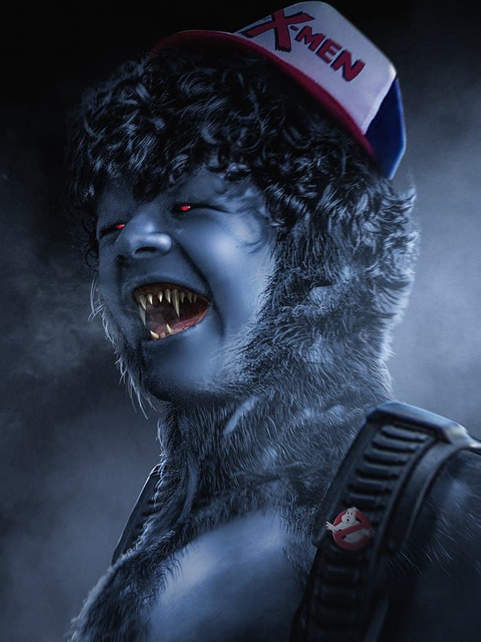 This Stranger Things X-Men Mashup Fan Art Rocks – TVovermind