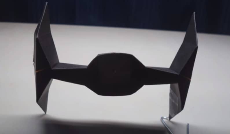 How to Fold an Origami Star Wars TIE Fighter – TVovermind