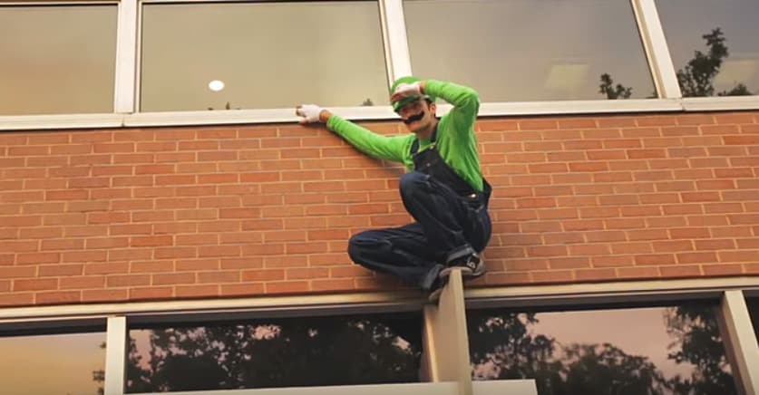Super Mario Brothers Parkour (In Real Life) - TVovermind