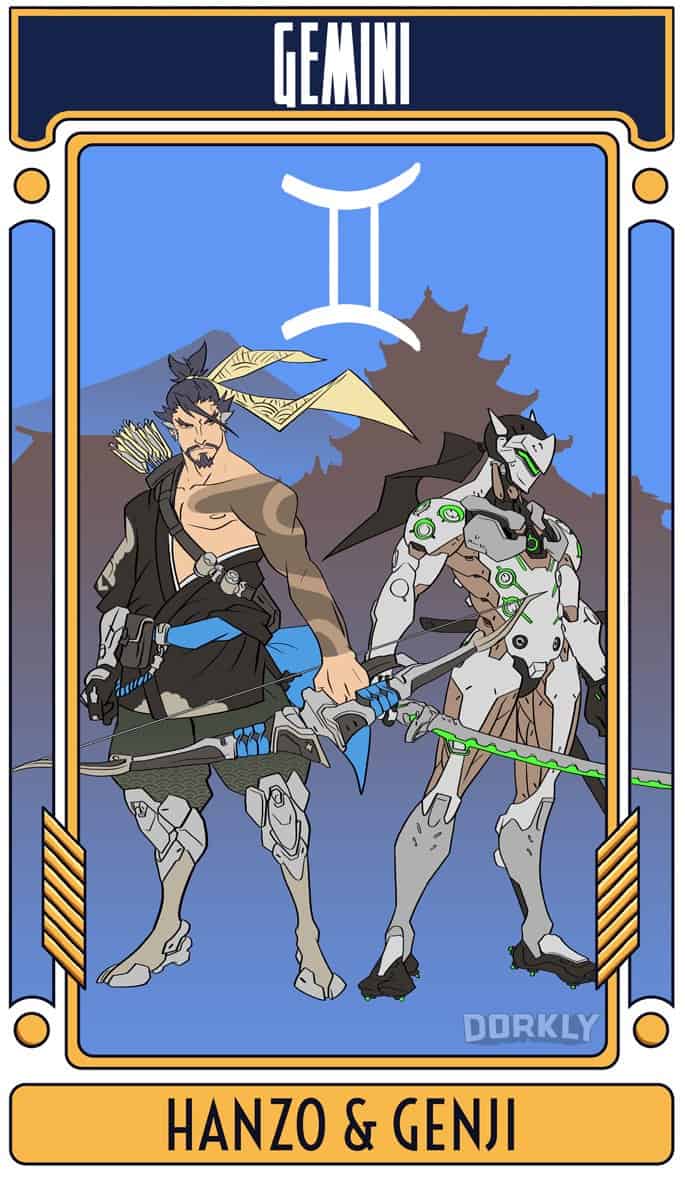 All 12 Zodiac Signs Represented by Overwatch Characters - TVovermind