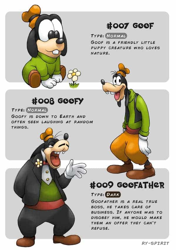 Check Out These Disney Characters as Pokemon Evolutions - TVovermind