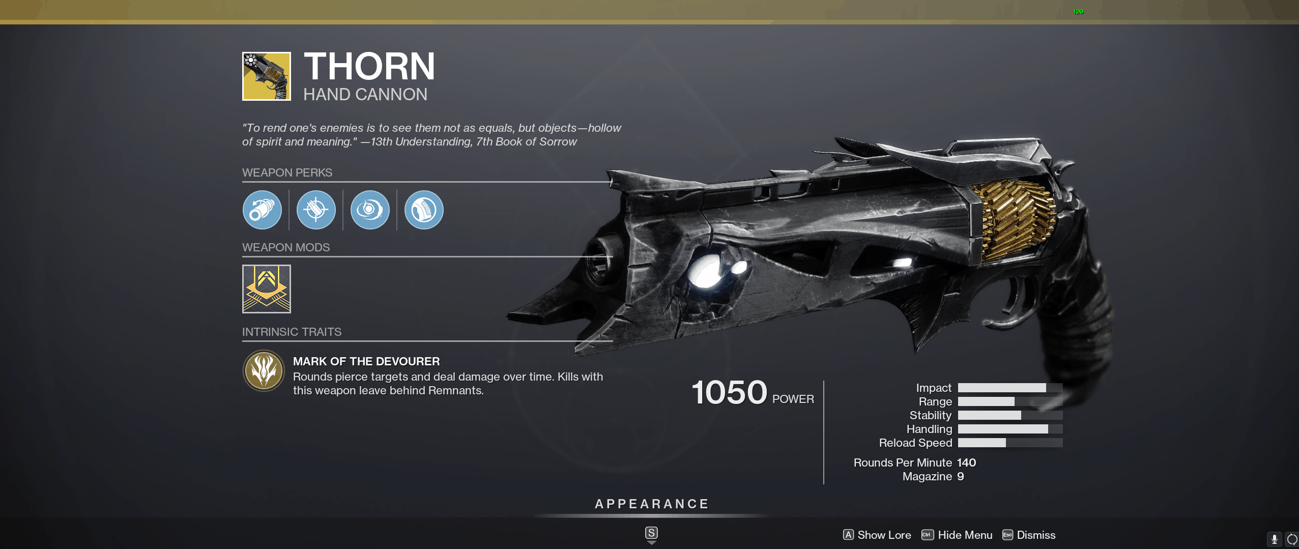 Everything You Need to Know About Thorn in Destiny 2 - TVovermind