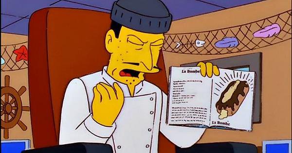 Babish Recreates the “Death by Chocolate” Éclair from The Simpsons ...