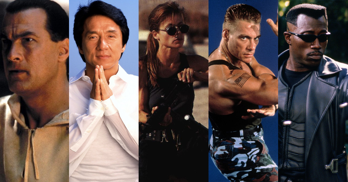 5 of the Best Action Stars of the 90s - TVovermind